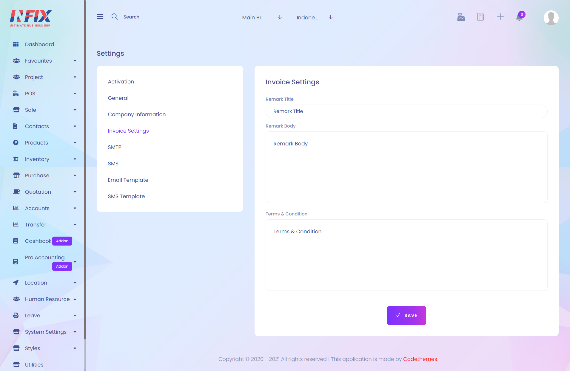 System Settings | Aorasoft HelpDesk