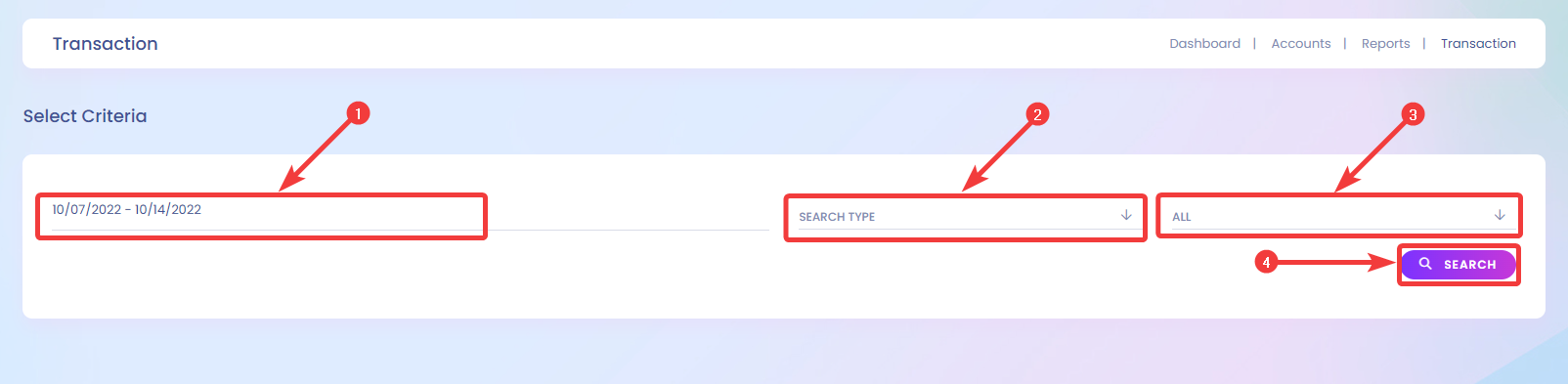 Aorasoft HelpDesk | Transaction